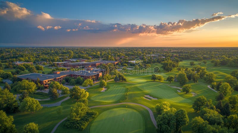 A Wide-angle Nature Photography Concept Featuring a Tranquil Sunset ...
