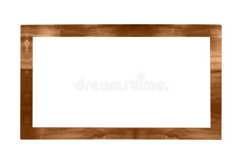 Wide Angle Photo Frame Panoramic Isolated Unique Landscape Shape ...