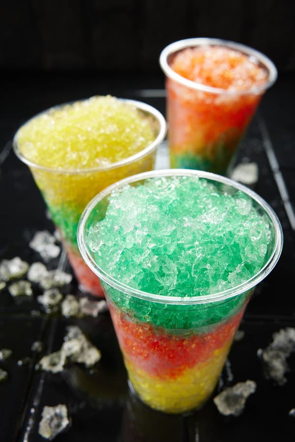 Wide Angle Photography of Summer Drink Called Slush Stock Photo - Image ...