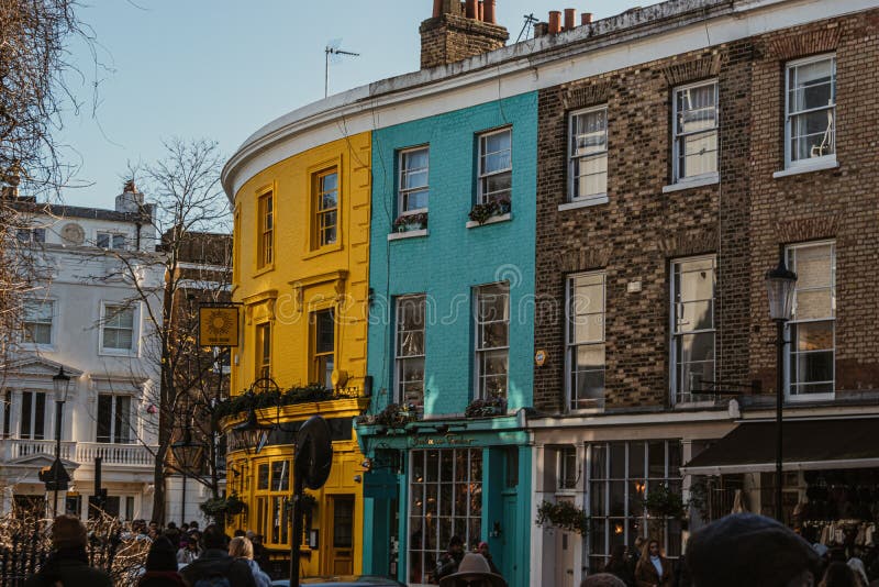 Wide Angle Shot of the Starbucks Coffee Building in the UK Editorial ...