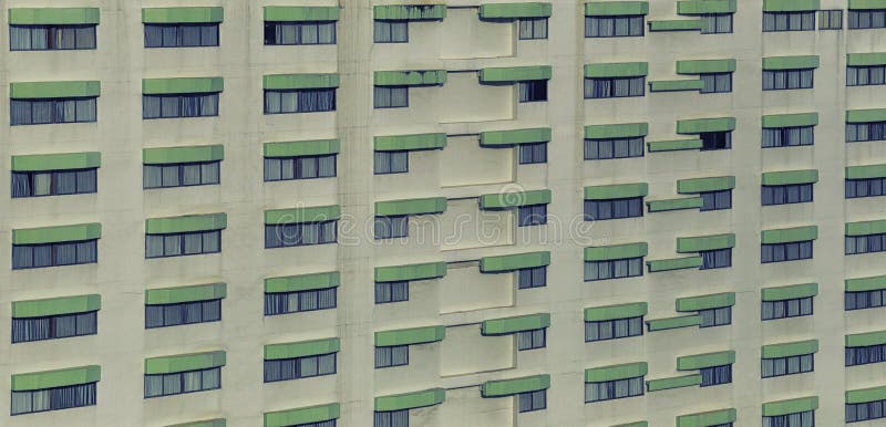 Tall Building Background, Side of the Building with Windows and Door ...