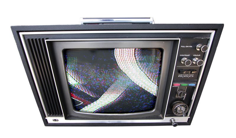 Wide angle tv stock image. Image of broadcast, classic - 4928755