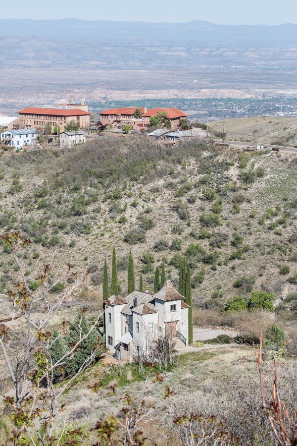 Abandoned House in Jerome, Arizona Stock Image - Image of literally ...