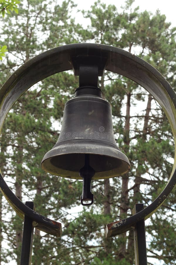 Wide Aperture Shot of Brass Bell Stock Photo - Image of intricate ...