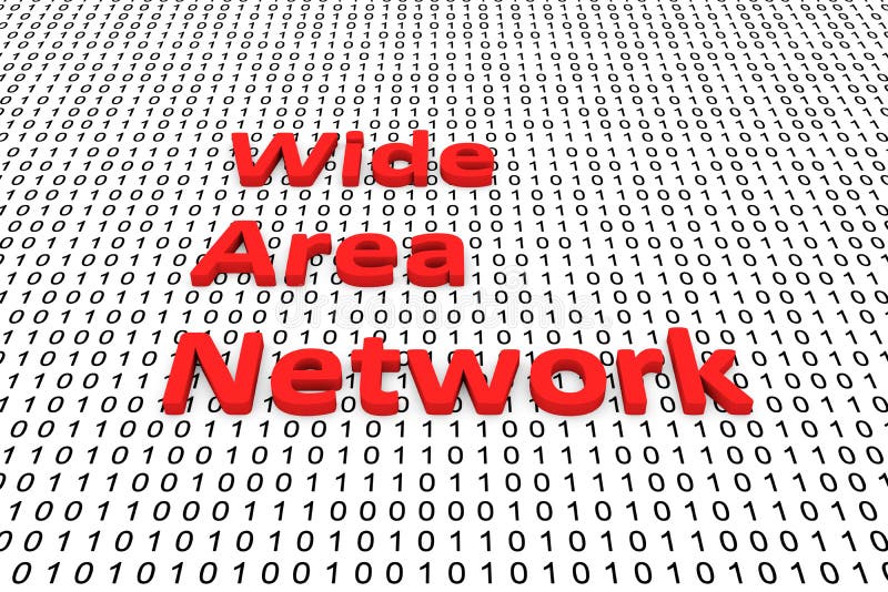 Wide Area Network Diagram stock illustration. Illustration of ...