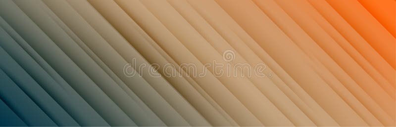 Wide Banner with Diagonal Lines Pattern Stock Vector - Illustration of ...