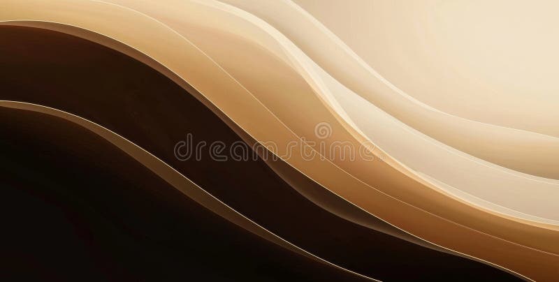 Wide Banner Header Poster Design with Beige Brown Yellow Black Grainy ...