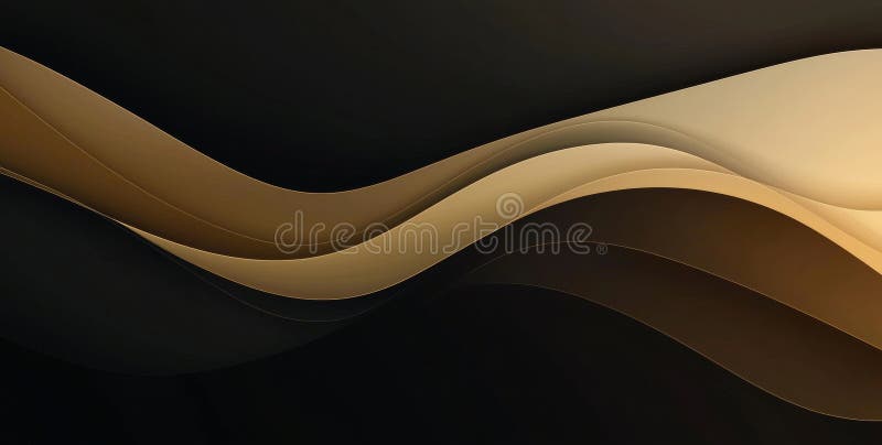 Wide Banner Header Poster Design with a Beige Brown Yellow Black Grainy ...