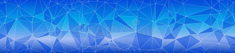 Wide Banner Technology Science Vector Shapes Stock Vector ...
