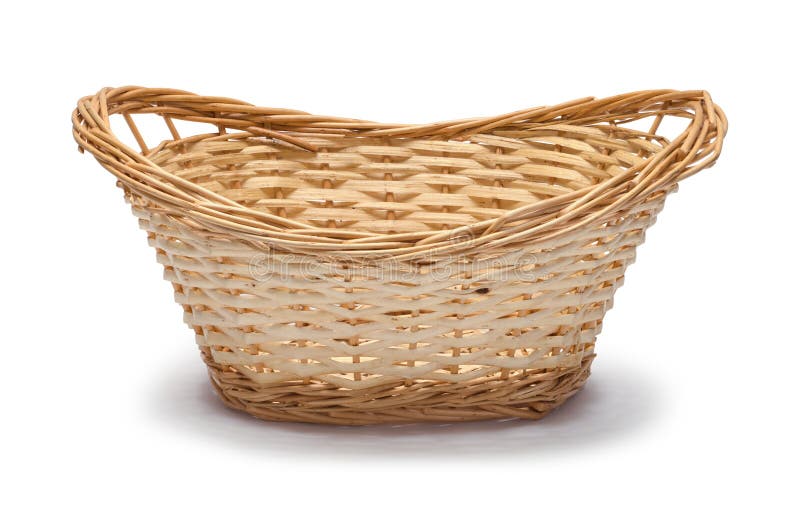 Wide Basket stock photo. Image of easter, view, wicker - 347835116