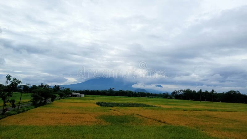 Wide and Beautiful Views of Mountains and Plains Stock Image - Image of ...