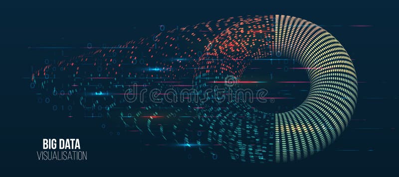 Wide Big Data Visualization Machine Learning Algorithm For Information
