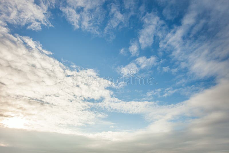 Wide blue sky stock image. Image of weather, natural - 63051579