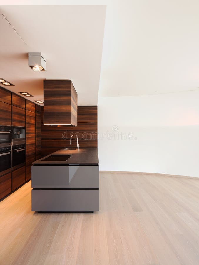 Wide Brown Leather Texture Background Simple Surface Used Us Backdrop ...