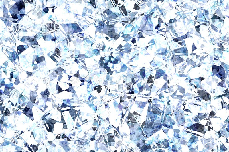 Wide Continuous Crystal Glass Pattern Stock Illustration - Illustration ...