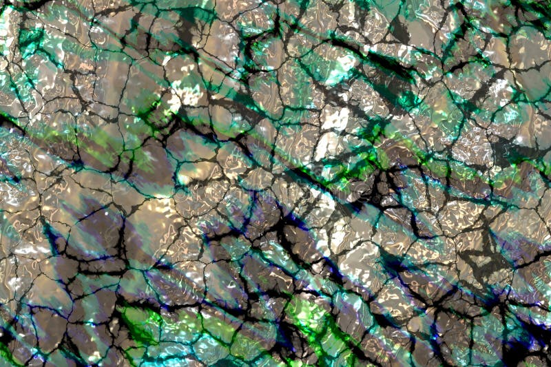 Wide Cracky Brilliant Pattern Stock Illustration - Illustration of salt ...