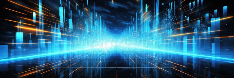 Wide Cyber Security Internet and Networking Concept. AI Generated ...