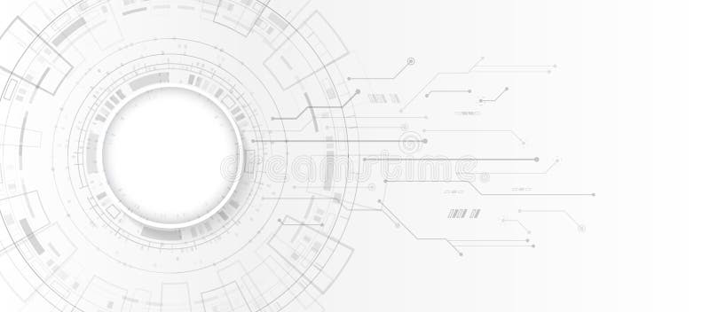 Wide Cyber Security Internet and Networking Concept. Hi-tech Vector ...