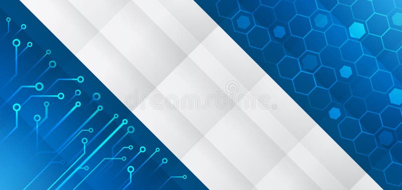 Wide Cyber Security Internet and Networking Concept. Hi-tech Vector Illustration with Various ...