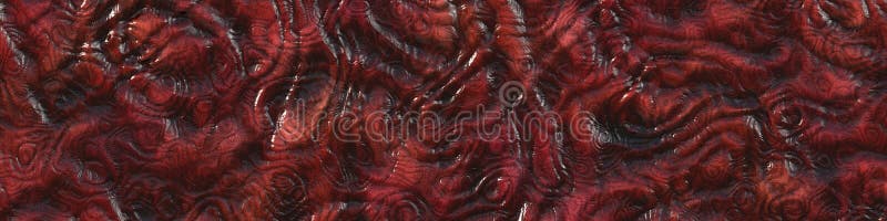 Wide Fleshy Red Background Banner Stock Illustration - Illustration of ...