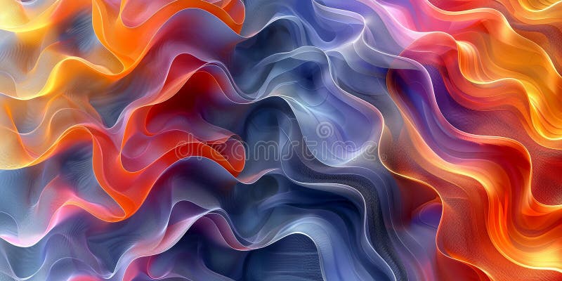 Wide Format Banner Background Modern Illustration Stock Illustration ...