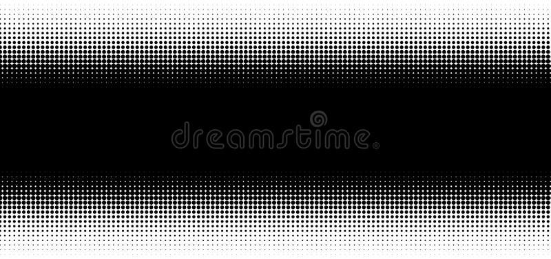 Wide Format and Rectangular,rectangle Horizontal,linear Halftone Vector ...