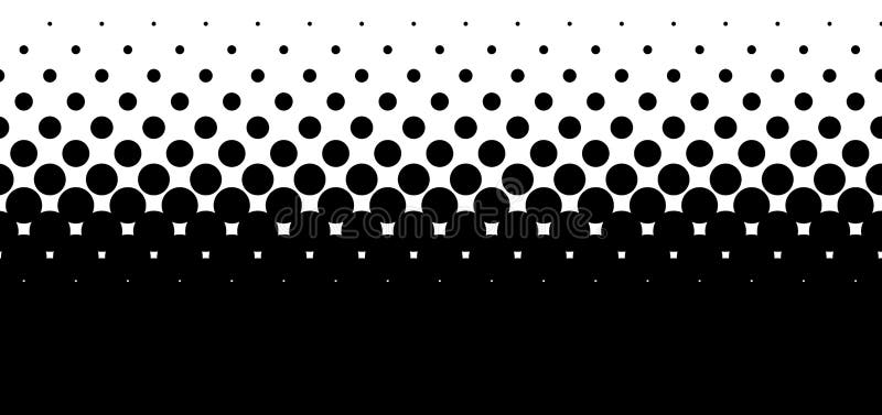 Wide Format and Rectangular,rectangle Horizontal,linear Halftone Vector ...