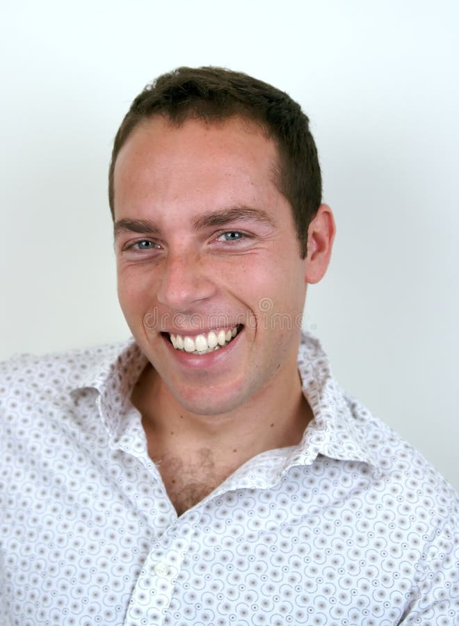 Wide Grin stock photo. Image of amusement, caucasian, hilarious - 1698036