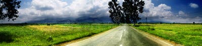 Wide landscape stock photo. Image of panoramic, clouds - 5508670