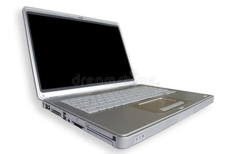 Wide Laptop stock photo. Image of compac, wireless, desktop - 229958