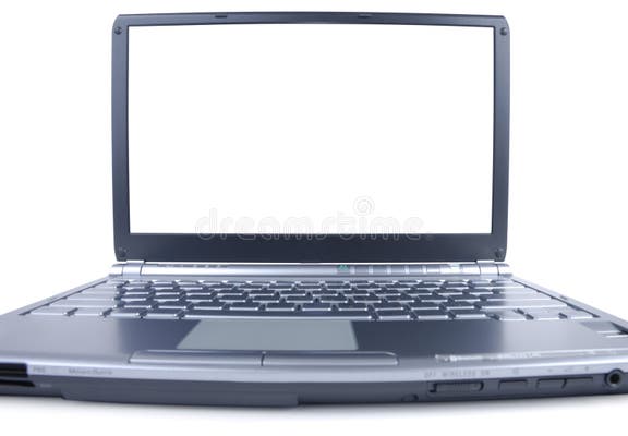 Wide Laptop stock image. Image of isolated, business, laptop - 3364815