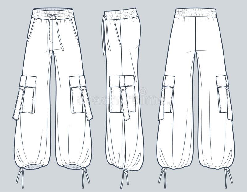 Leg Pants Wide Stock Illustrations 280 Leg Pants Wide Stock