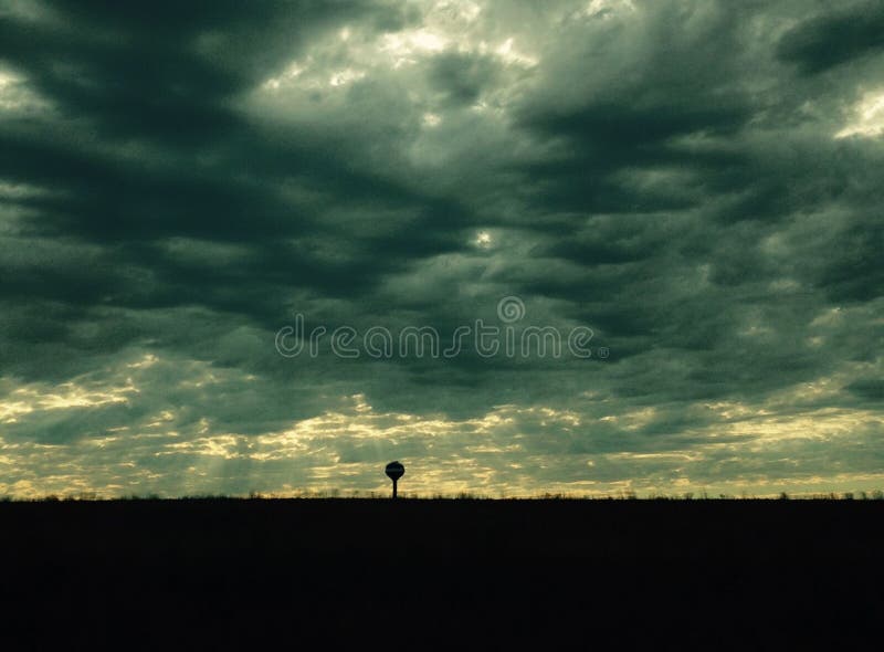 Wide open blue skies stock photo. Image of wide, tree - 226393596
