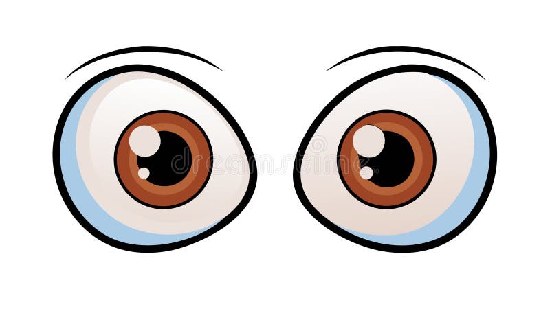 Wide Open Eyes, Focus and Awareness, Visual Perception, Vector Design ...