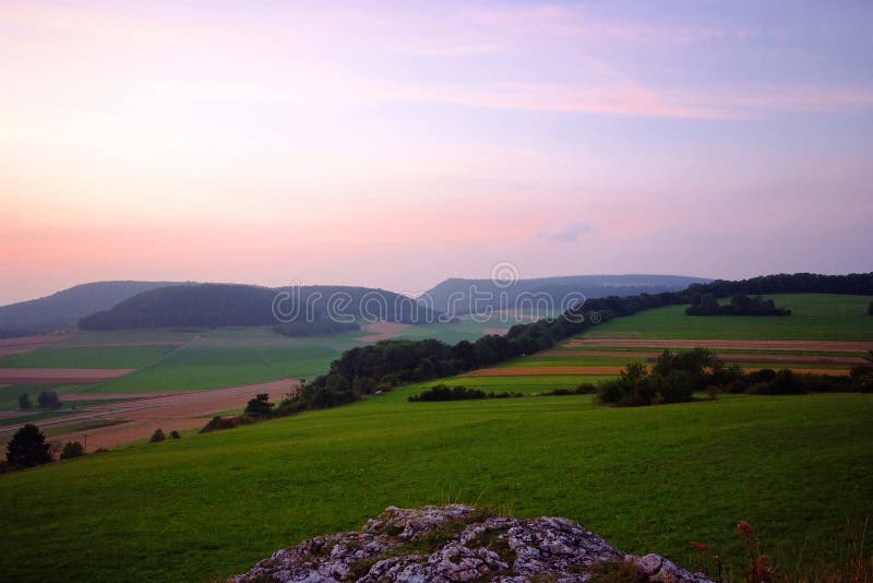 Wide open Field stock image. Image of skyscape, tree, field - 6358327
