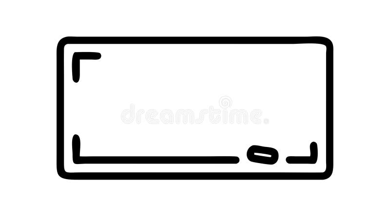 Widescreen Rectangular Board Stock Illustrations – 6 Widescreen ...