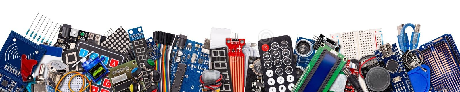 Electronics Component Collage Stock Photos - Free & Royalty-Free Stock ...