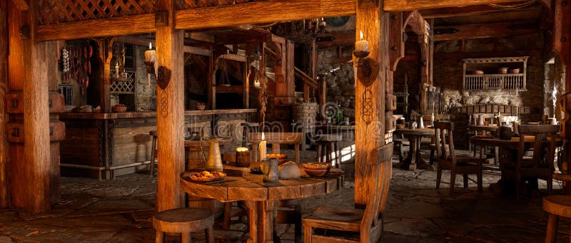Medieval Bar Tables