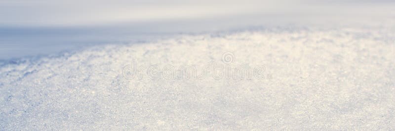 Wide Panoramic Banner with Snow Texture. a Simple Background for a Web ...