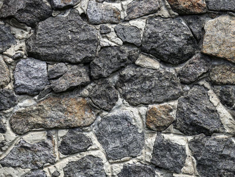 Wide Panoramic Rock Pattern. Stock Photo - Image of mosaic, wall: 284673528