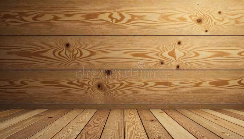 Wide Planks, Natural Wood Grain, Horizontal Layout, Paneling, Rustic ...