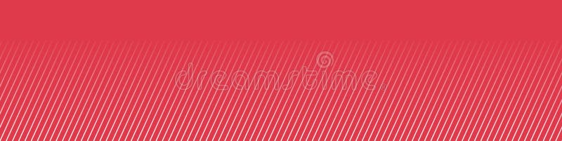 Wide Red Banner with Gradient Thin Diagonal Stripes Stock Illustration ...