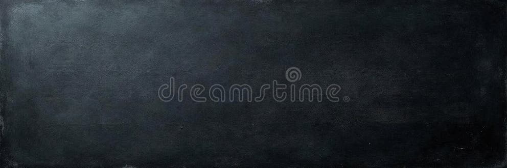Wide Rustic Black Wood Chalkboard Surface, Textured Grey Backdrop ...