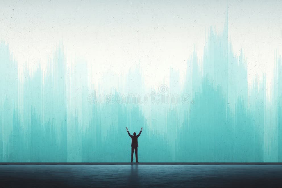 Wide Scene Showcasing Business Development Hub with Analytic Elements ...