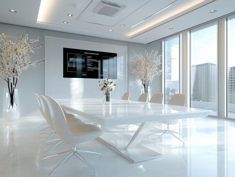 Wide-Screen Business Dashboard Display Stock Illustration ...