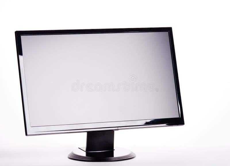 Laptop stock image. Image of neat, screen, silver, shadow - 17156931