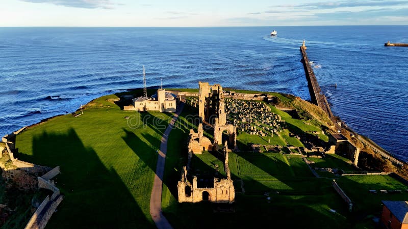 A Wide Shot of the Beautiful Castles at Brodwick Castle Stock Image ...