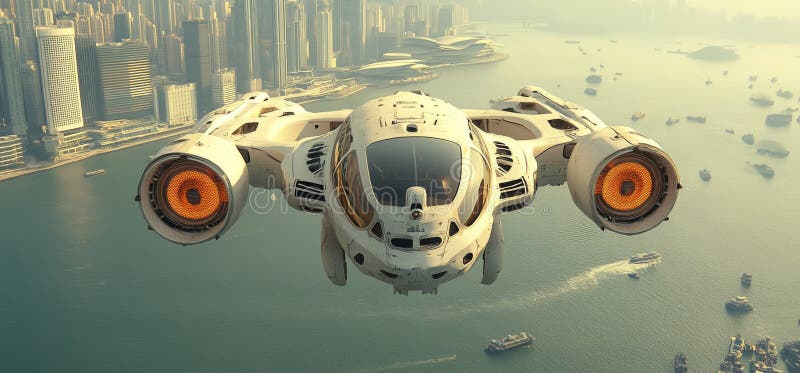 In a Wide, Side Angle Shot, a White Matte Generic Remote Control Air ...