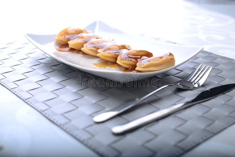 Wide Spread of Abalone Servings in a Fine Dining Setting Stock Image ...