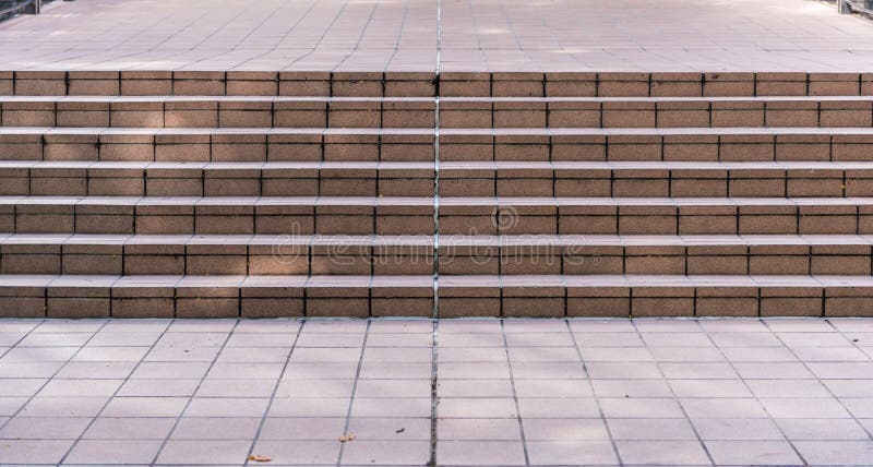 WIde Stone Stairway Often Seen on Building Stock Image - Image of ...